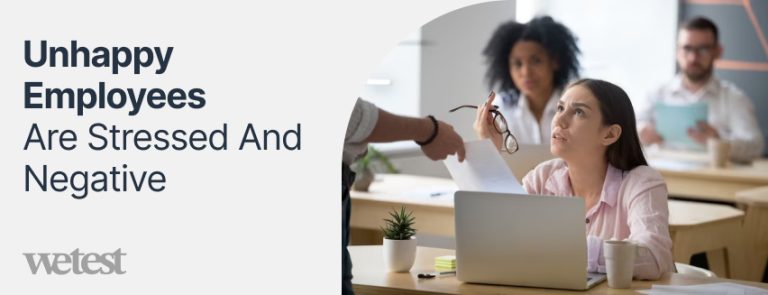 10 Warning Signs Of Unhappy Employees - Wetest