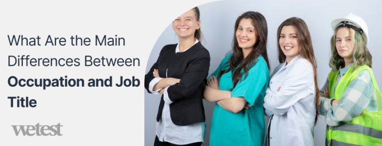Occupation vs Job Title – Differences - We Test