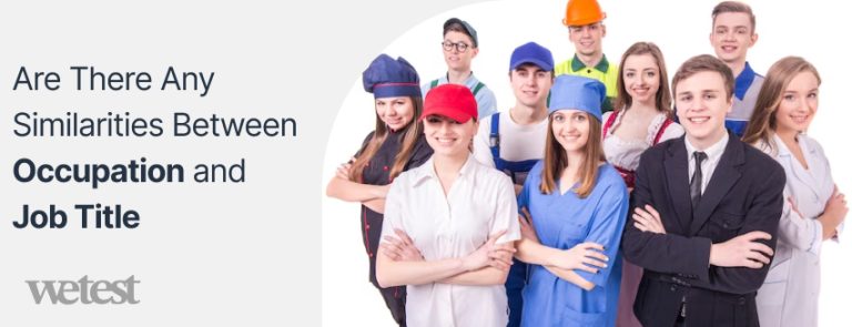 Occupation vs Job Title – Differences - We Test