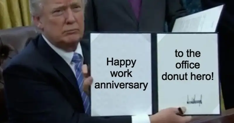 Top 15 Work Anniversary Memes to Send Your Colleagues - We Test