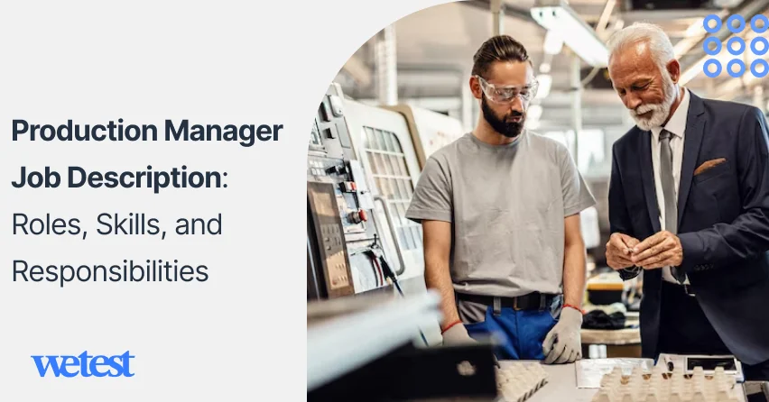Production Manager Job Description: Roles, Skills, and Responsibilities ...