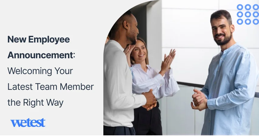 New Employee Announcement: Welcoming Your Latest Team Member the Right ...