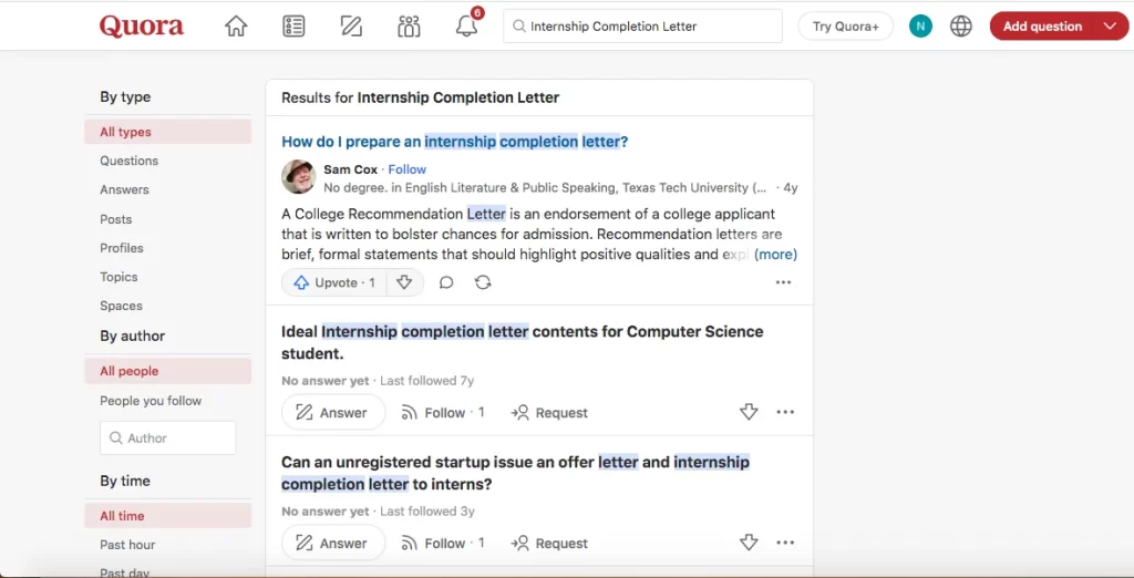 Internship Completion Letter: Format, Samples, and Writing Tips - We Test